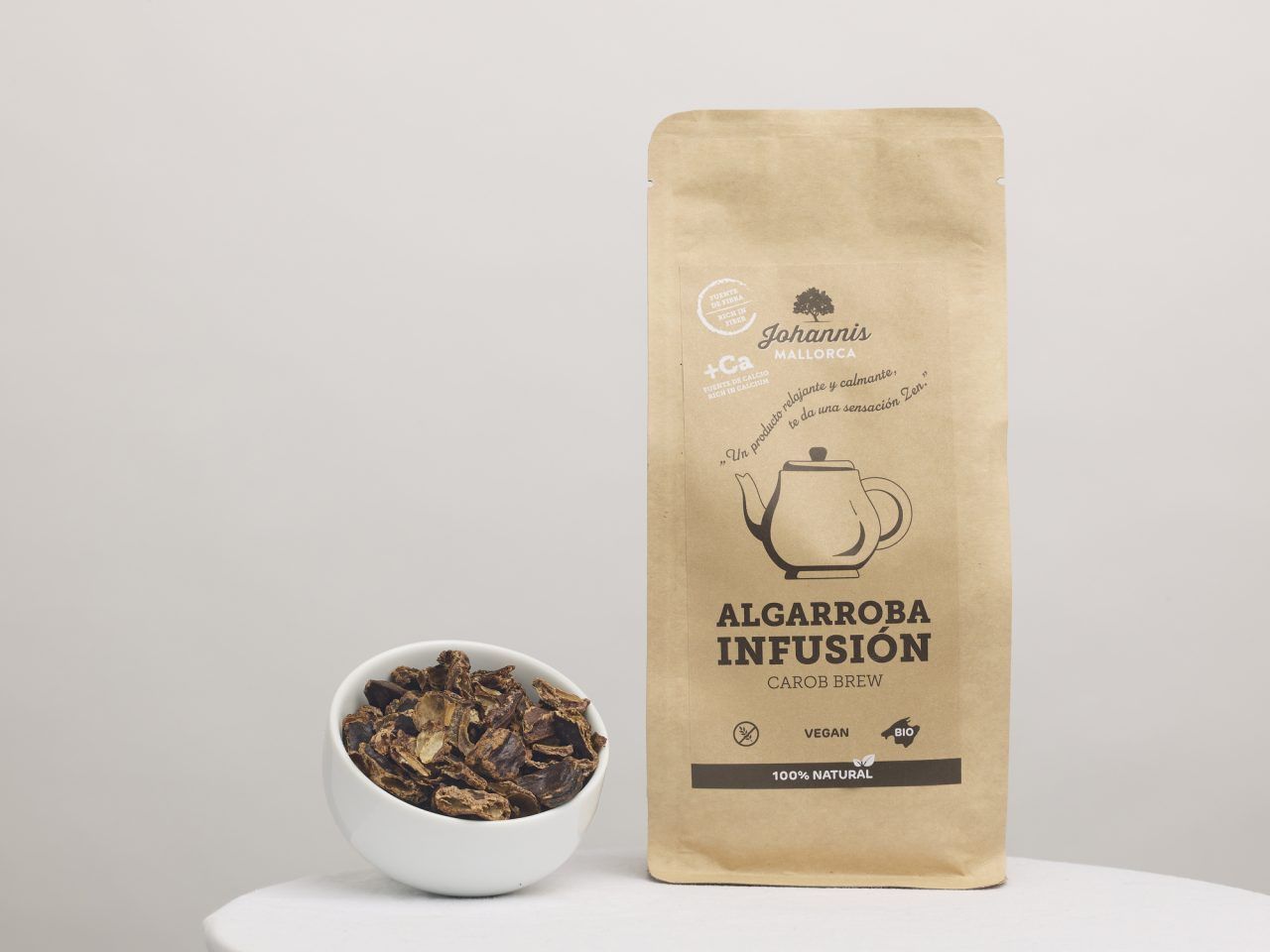 Organic Carob Infusion - Es Garrover de Mallorca